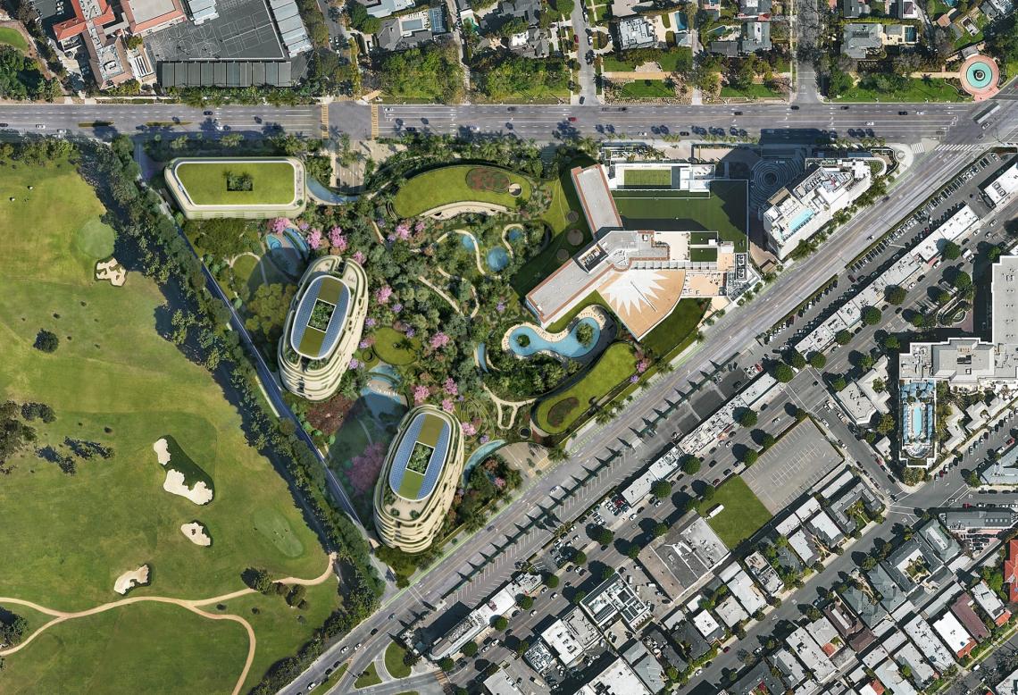 Site prep underway for $2-billion One Beverly Hills development | Urbanize LA